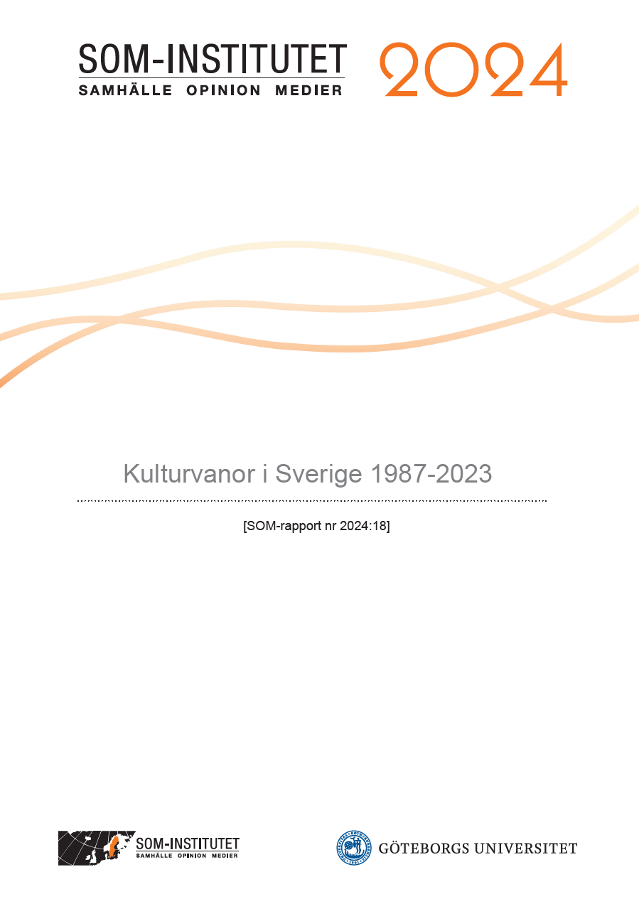Rapporter | SOM-institutet, Göteborgs universitet