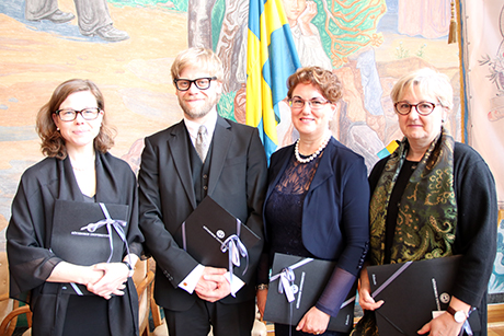 2016 års professorer installerades av rektor | Göteborgs universitet