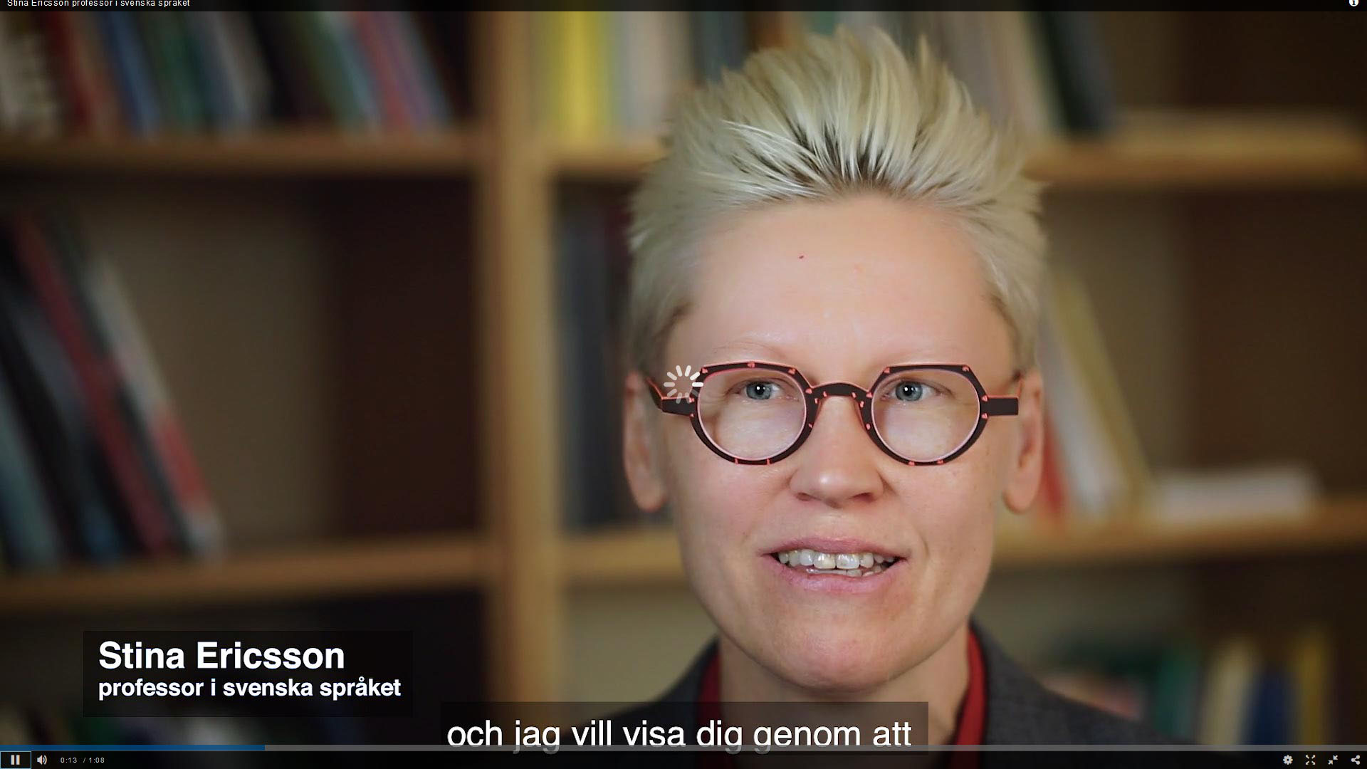 Intervjufilm presenterade nya professorer | Göteborgs universitet