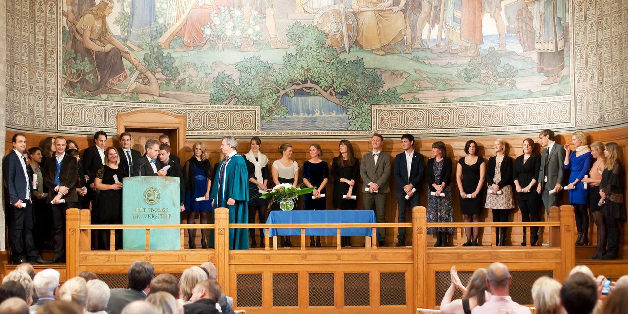Graduation Ceremony and Thesis awards | University of Gothenburg
