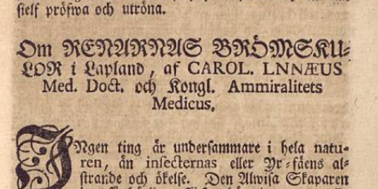 18th century academic language is being examined | University of Gothenburg