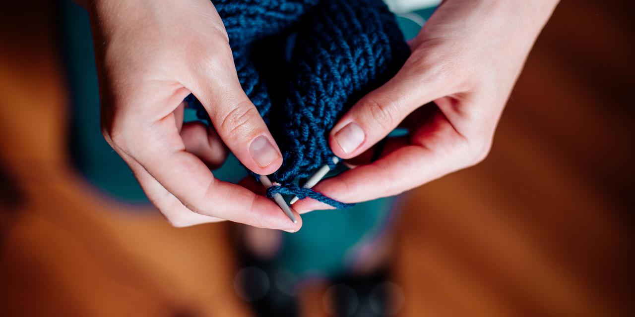 Knitting brings calmness and structure to the lives of people with ...